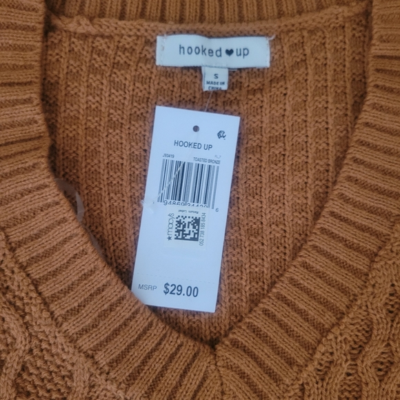 Hooked Up by IOT | Sweaters | Sweater Vest Small New With Tag | Poshmark